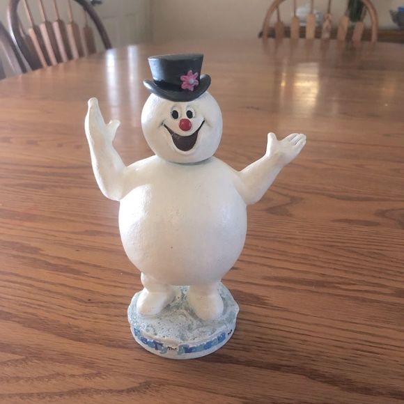 Holiday | Frosty The Snowman Bobble Head Figurine | Poshmark